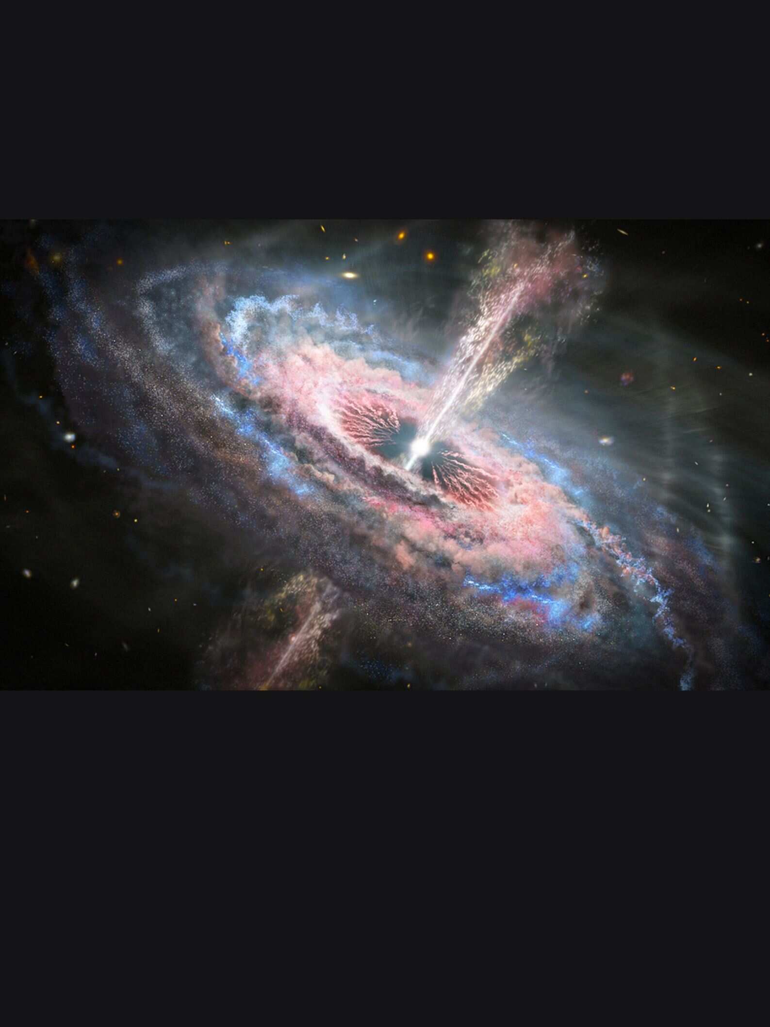 7 stunning image of Quasars and Black Holes captured by NASA