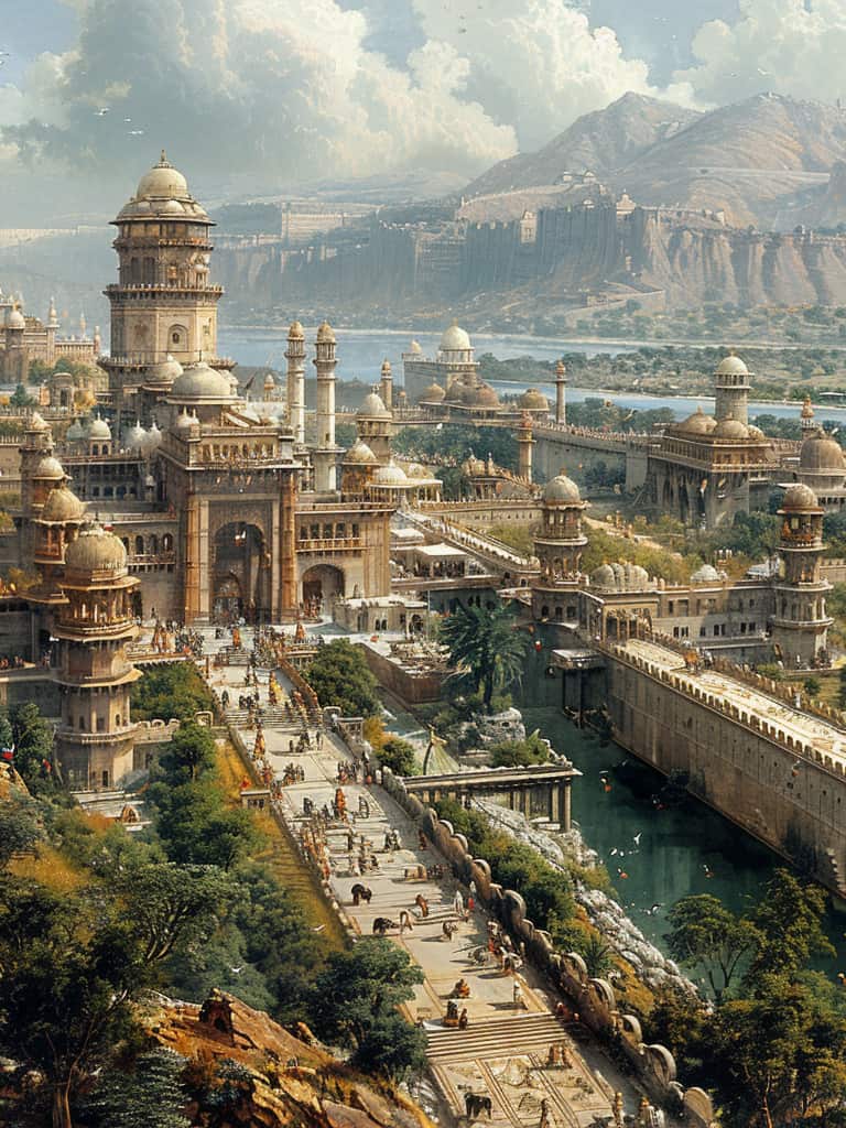 This city was once the capital of Mughal empire