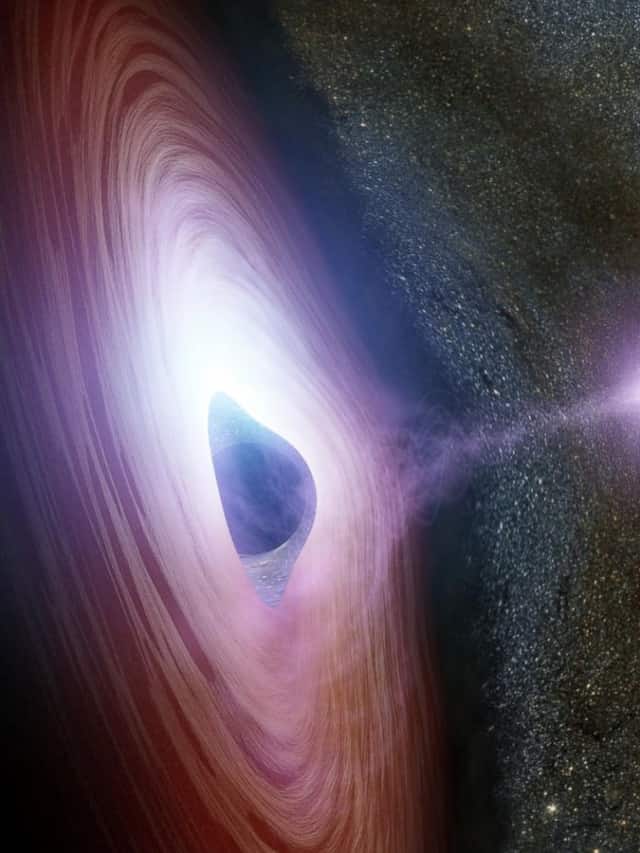 8 stunning images of black holes and quasars shared by NASA