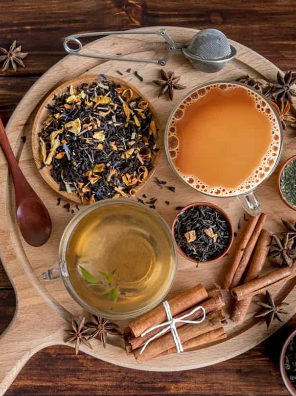 Most popular types of Indian tea