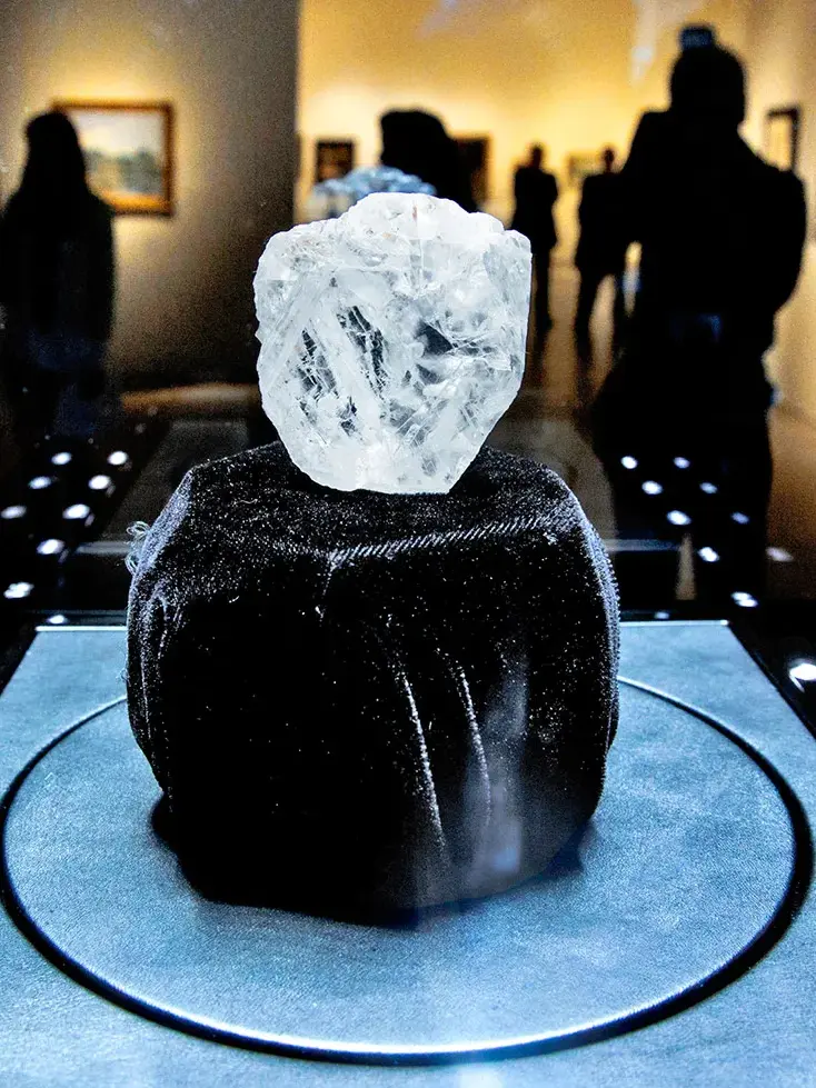 Who owns world's largest diamond?