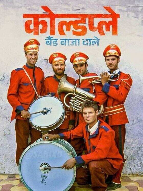AI imagines Coldplay as Indian brass band playing in weddings