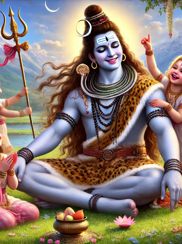 What are the names of Lord Shiva's daughters?