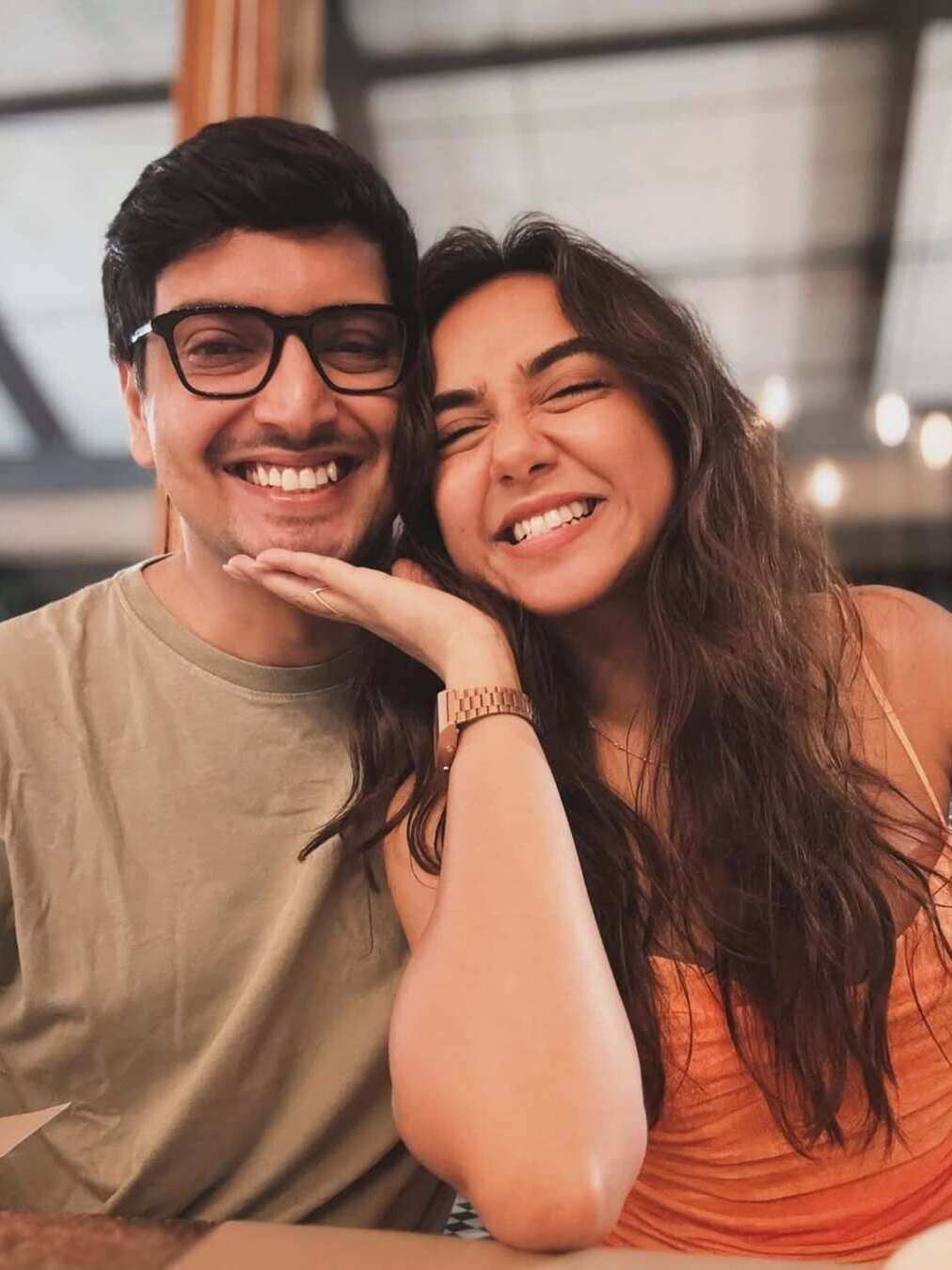 A look at Prajakta Koli and Vrishank Khanal's adorable love story