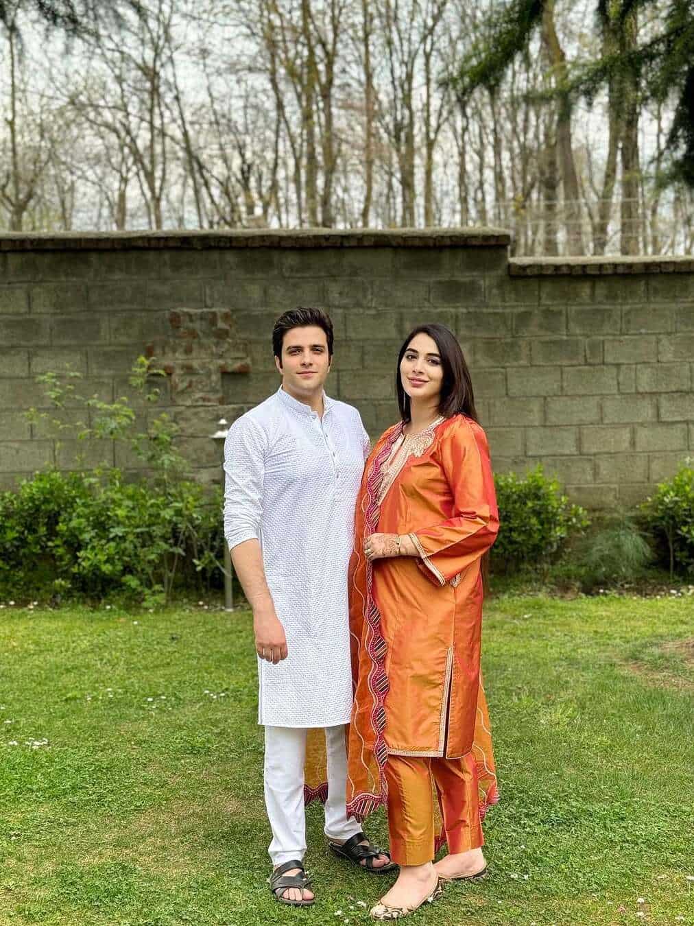 IAS Athar Amir Khan, wife Dr Mehreen celebrate son's eighth-month ...