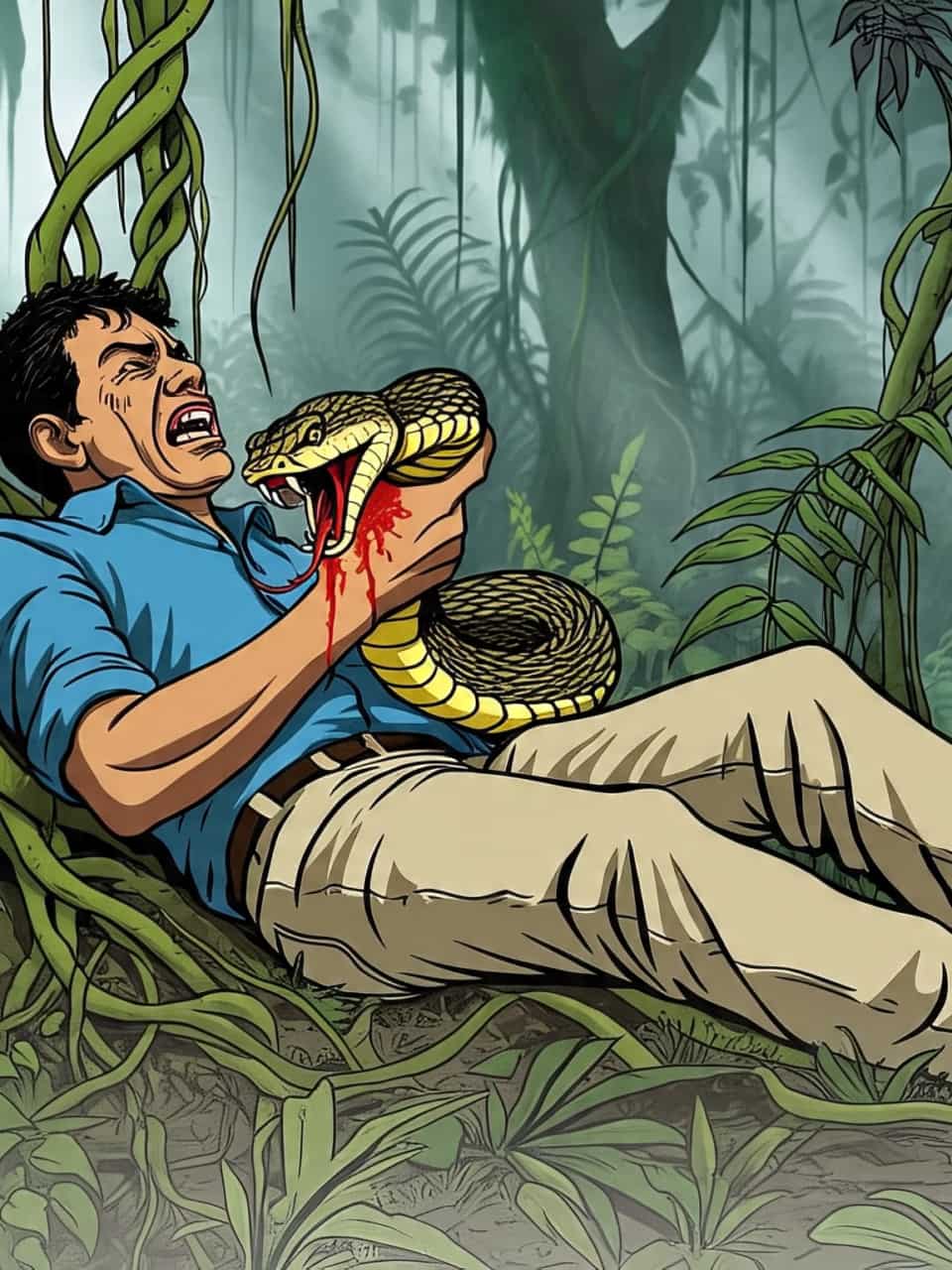 This man got himself bitten by snake 200 times, know why