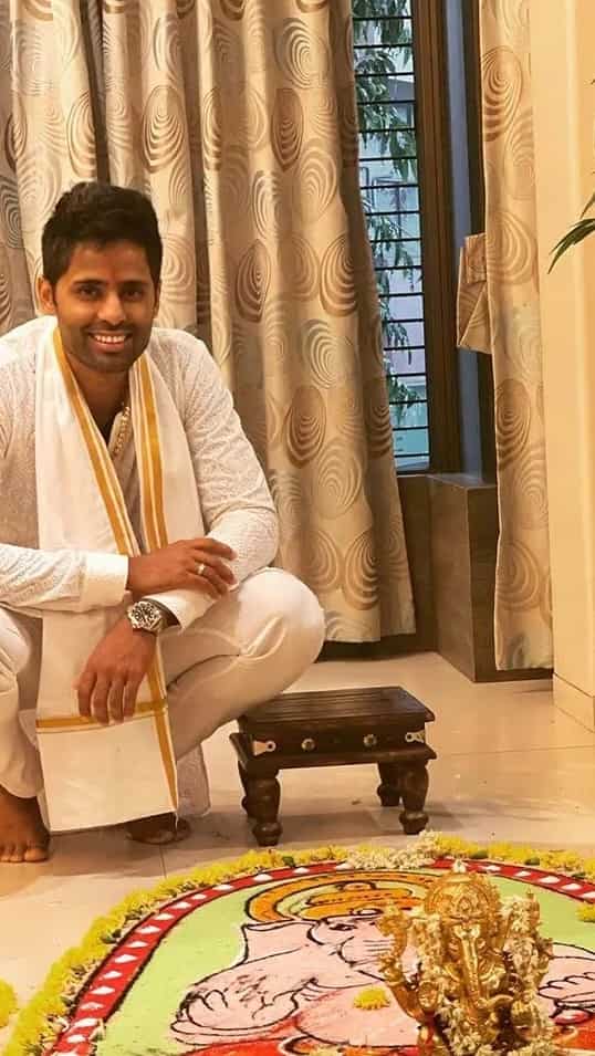 Inside pics of cricketer Surya Kumar Yadav's luxurious Mumbai house