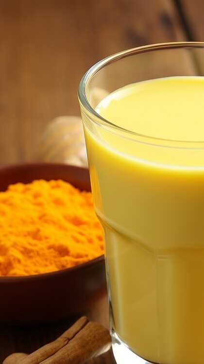 Health benefits of turmeric milk