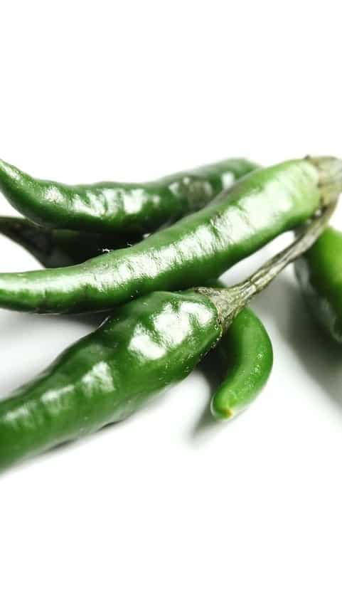 5 health benefits of eating green chilly