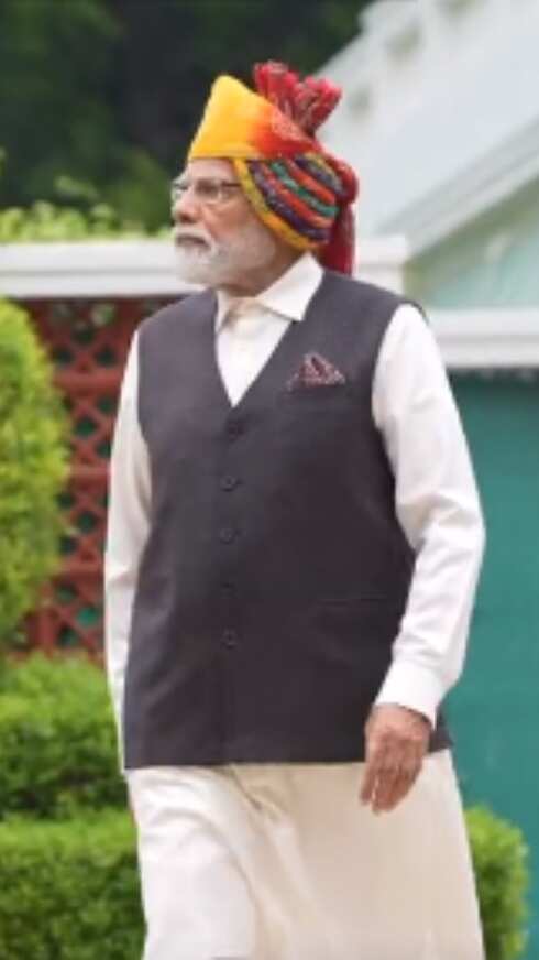 PM Modi's iconic turban looks on Independence Day