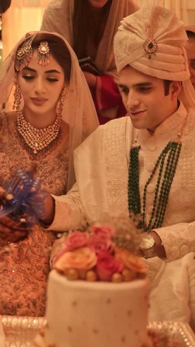 IAS Athar Aamir's wife Mehreen Qazi shares unseen engagement pics