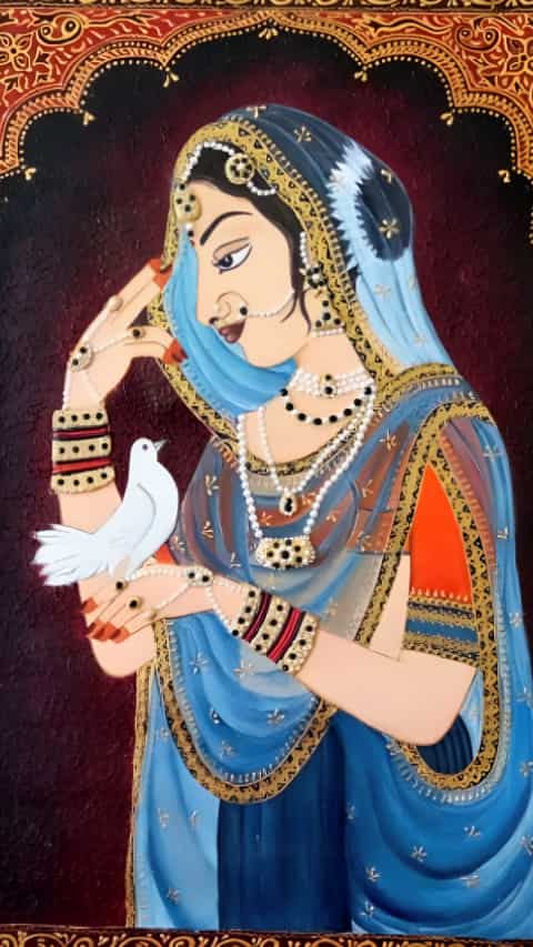 Rajput Queen Paintings