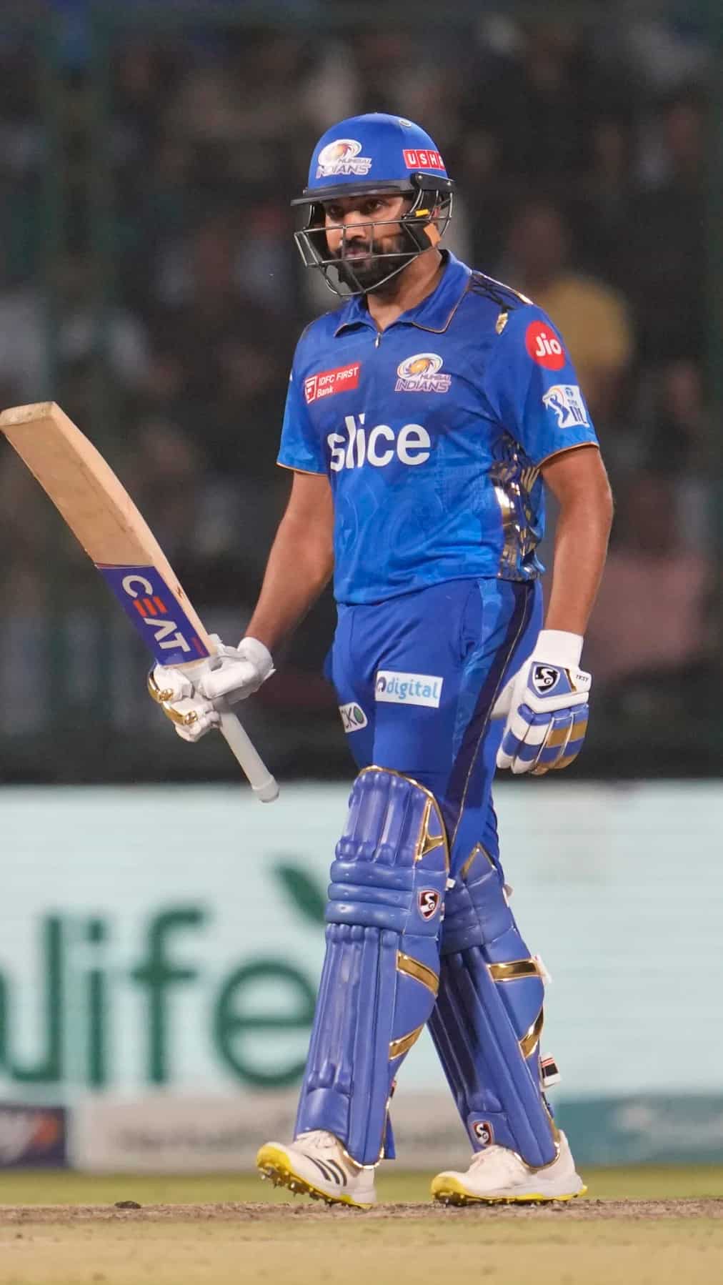 9 highest individuals scores for MI in IPL history