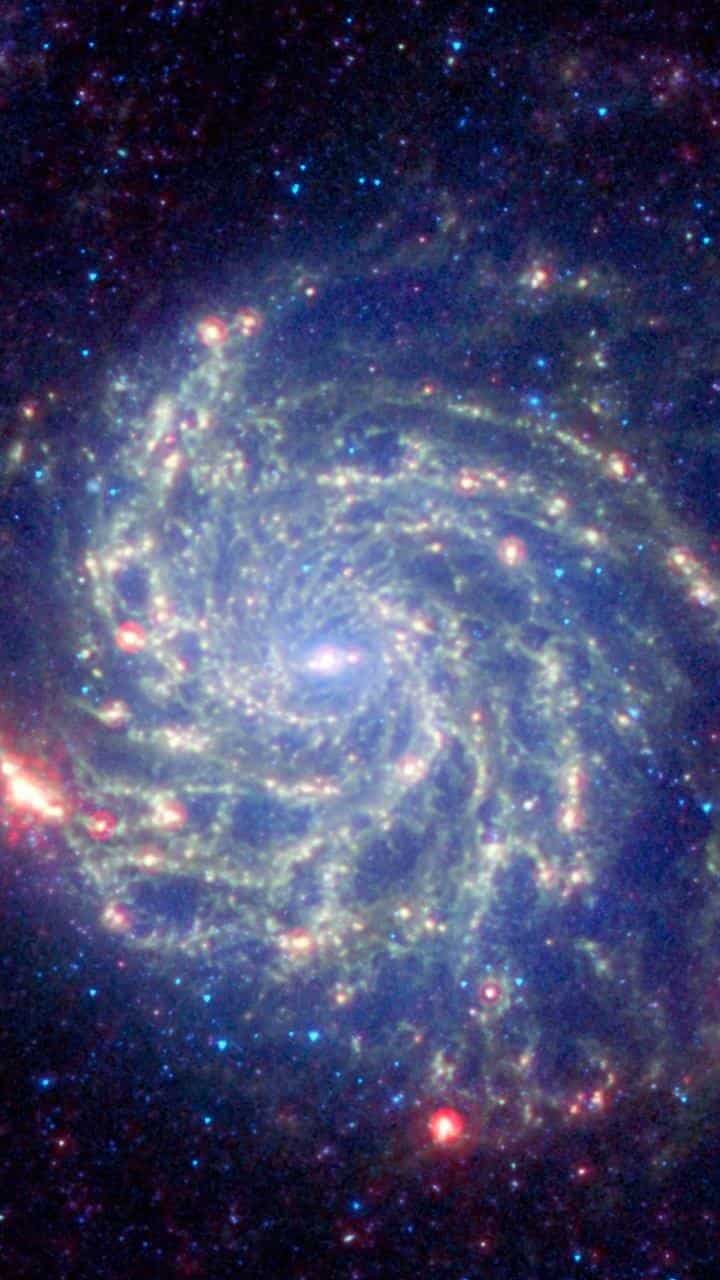 Spiral galaxies captured by NASA's James Webb telescope