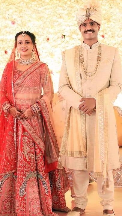 UPSC topper Tina Dabi's sister IAS Ria Dabi shares wedding photos