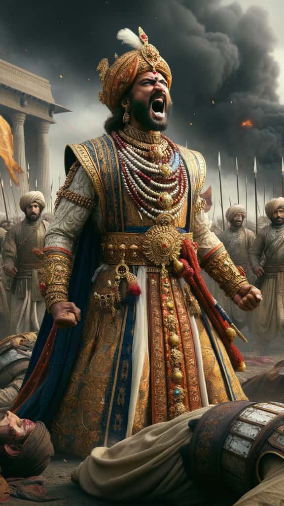Hindu king who never lost to Mughals