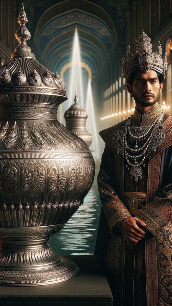 King whose utensils have world records