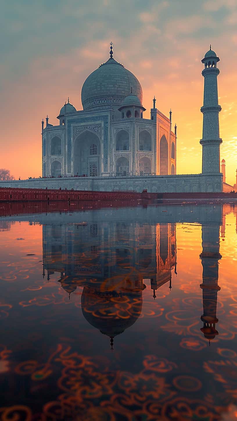 What is inside the dungeon (Tehkhana) built in Taj Mahal